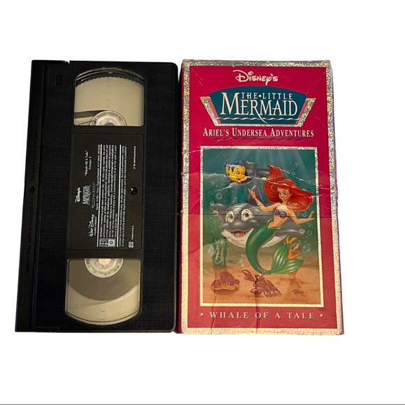 Disney | Media | The Little Mermaid Under The Sea Adventures Vhs Tape ...
